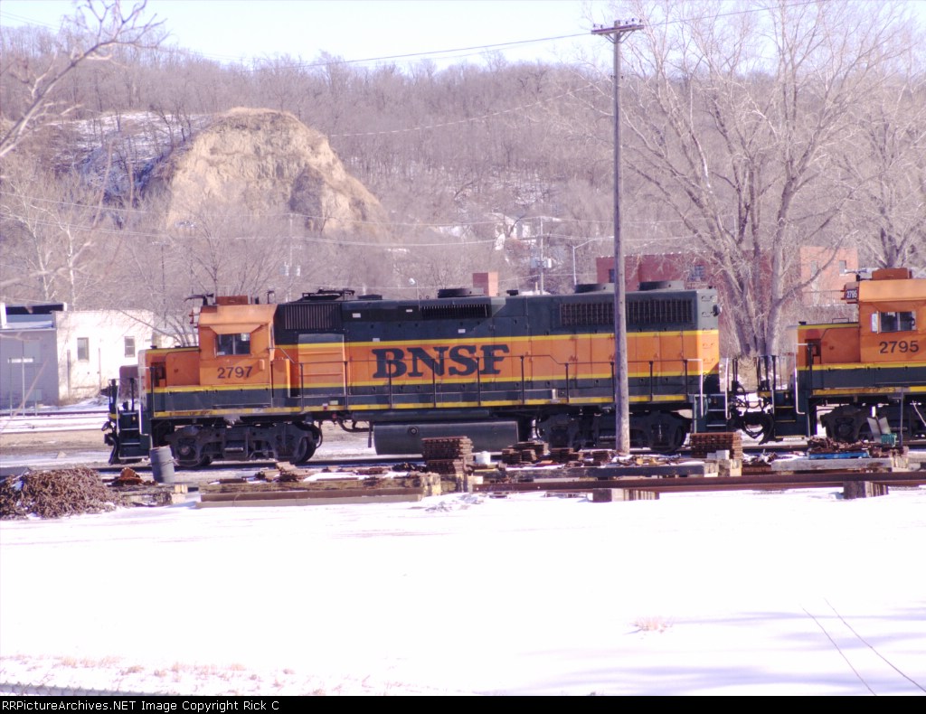 BNSF 2797 Is In The BNSF Yard
